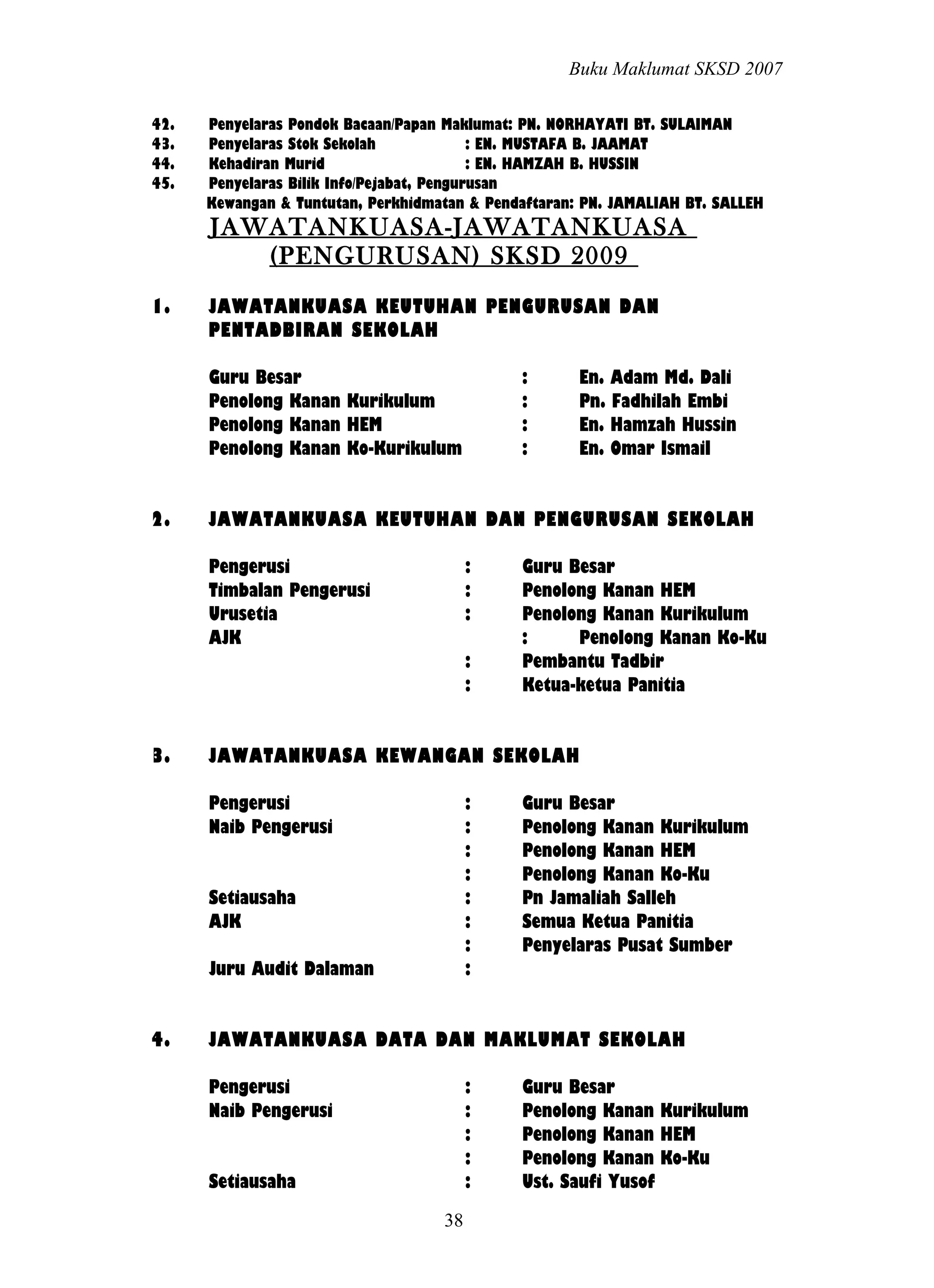 Buku maklumt sksd pngrsn & pntdbrn, kurikulum terbaru | PDF