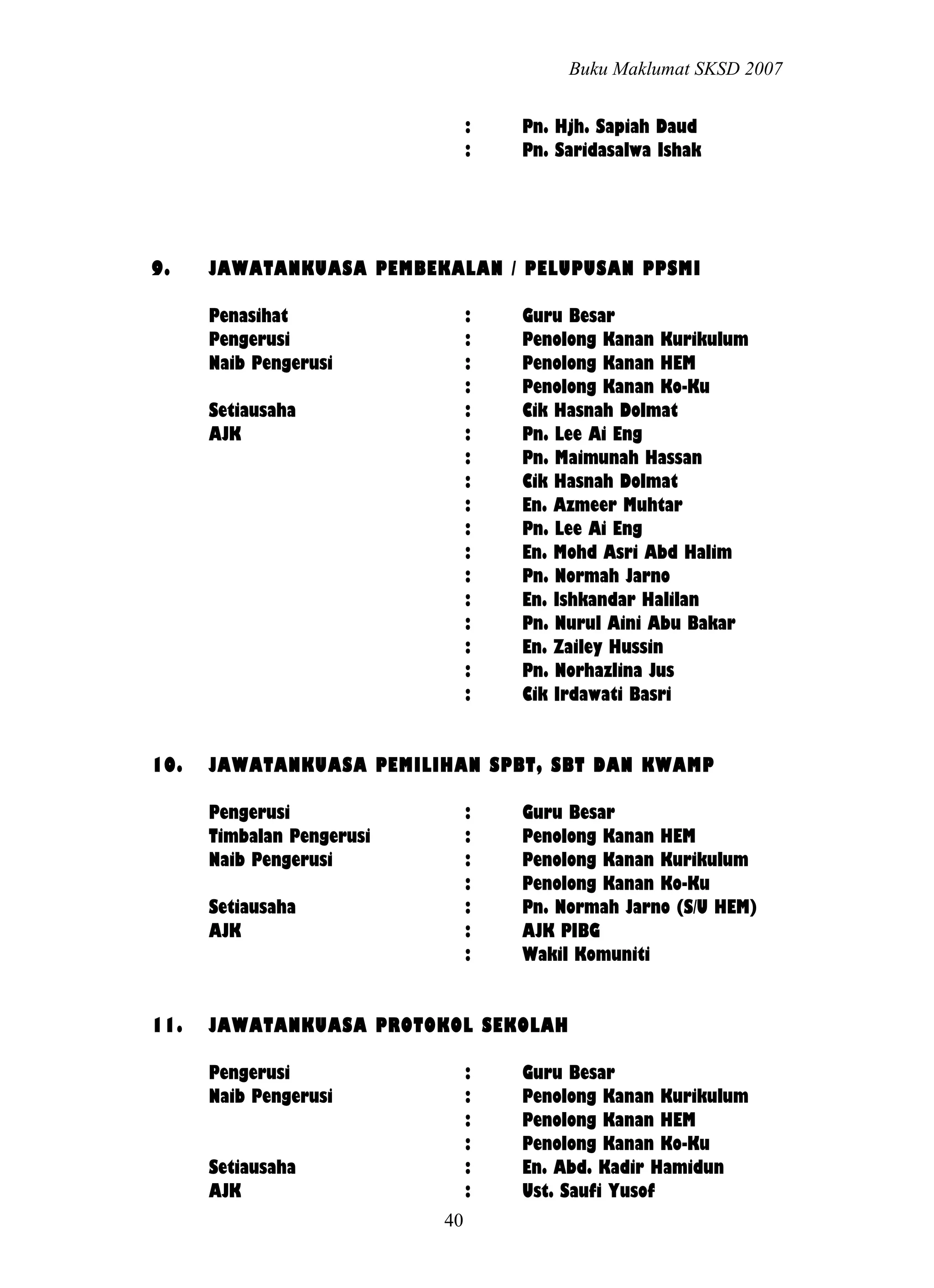 Buku maklumt sksd pngrsn & pntdbrn, kurikulum terbaru | PDF