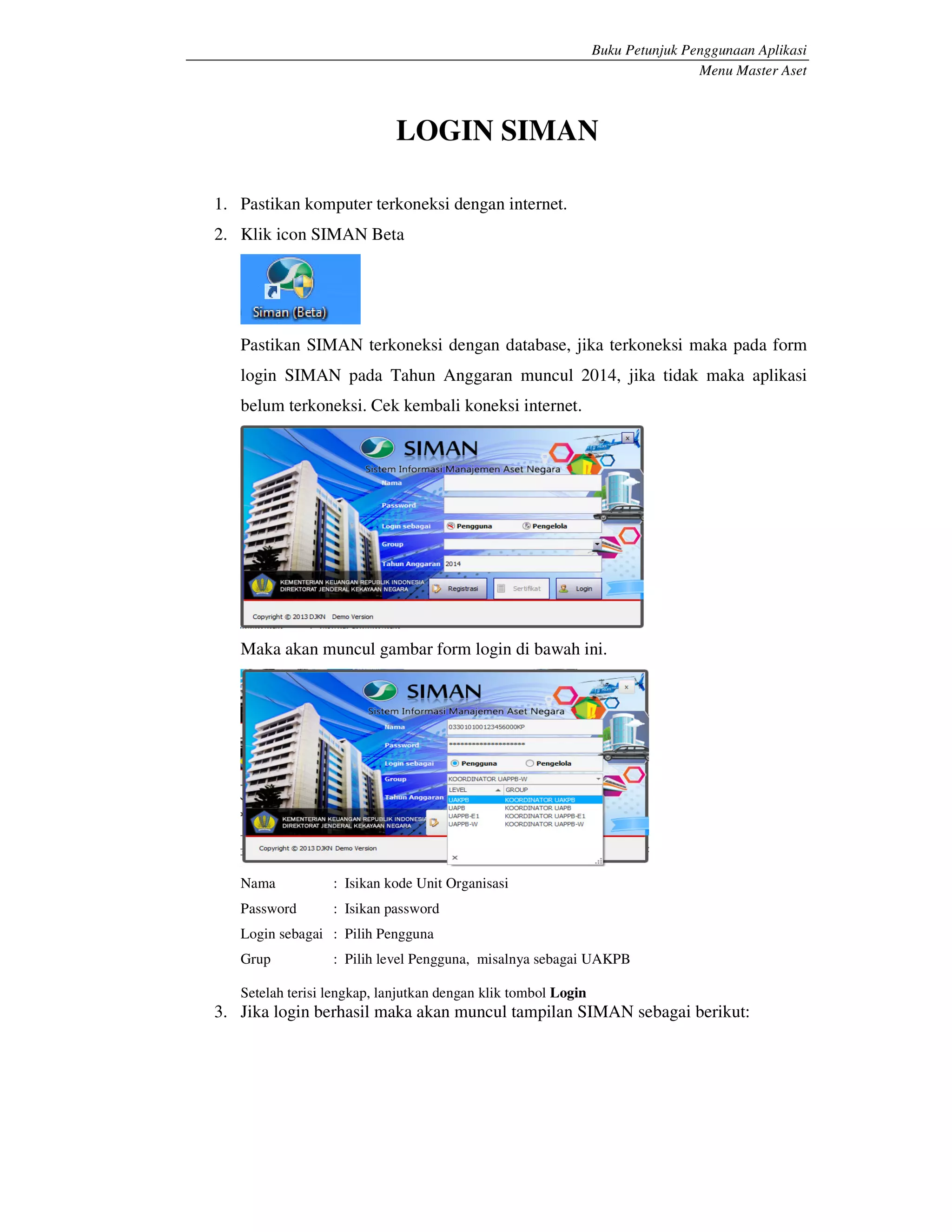 Buku manual pengggunaan siman 03102014 14 | PDF