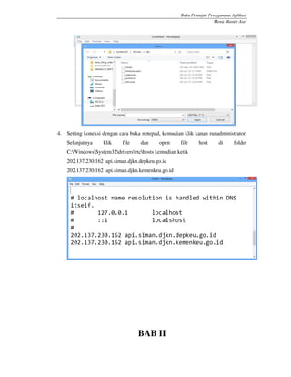 Buku manual pengggunaan siman 03102014 14 | PDF