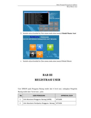 Buku manual pengggunaan siman 03102014 14 | PDF