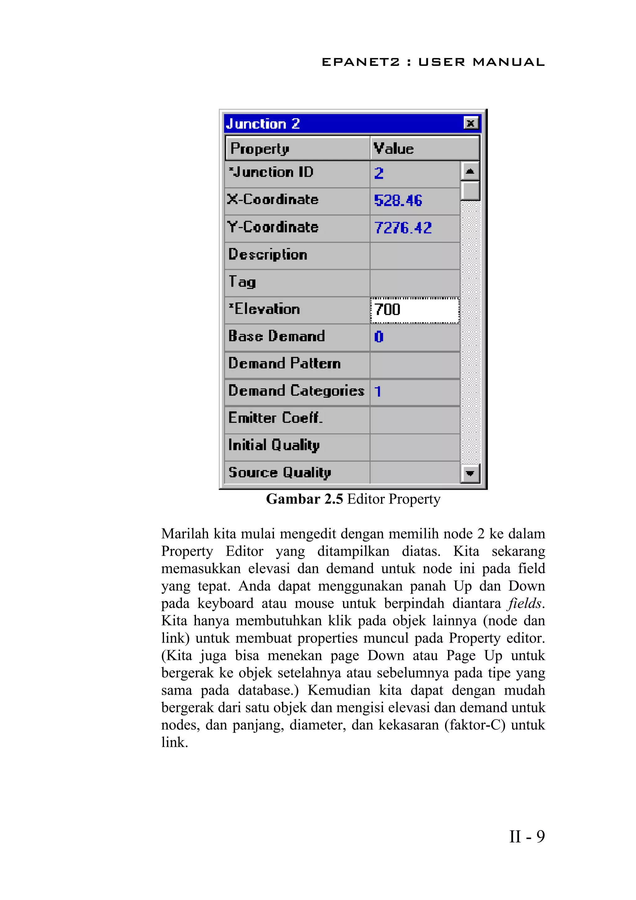 Buku Manual Program EPANET Versi Bahasa Indonesia | PDF