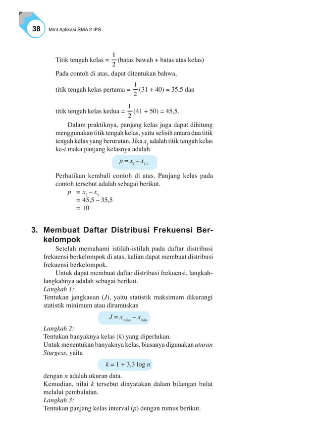 E-book matematika kls XI IPS | PDF