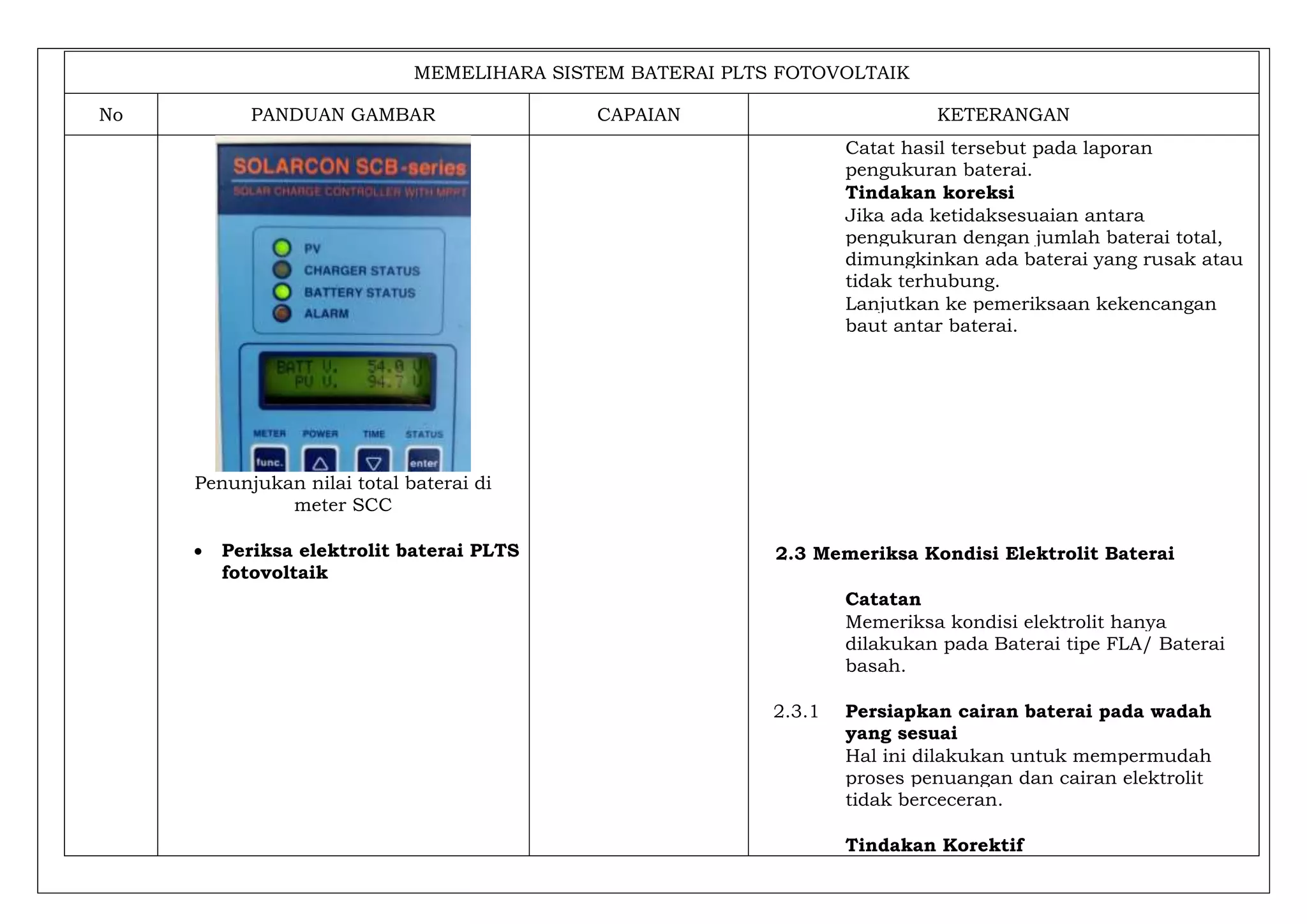 Buku Materi Memelihara Baterai PLTS Fotovoltaik.docx