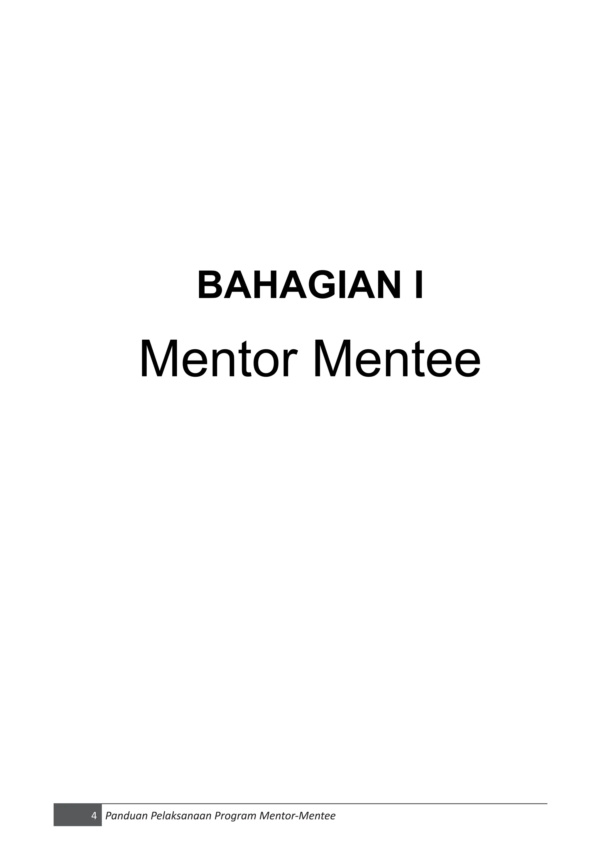 Buku Mentor Mantee (full)[1].pdf untuk pensyarah | PDF