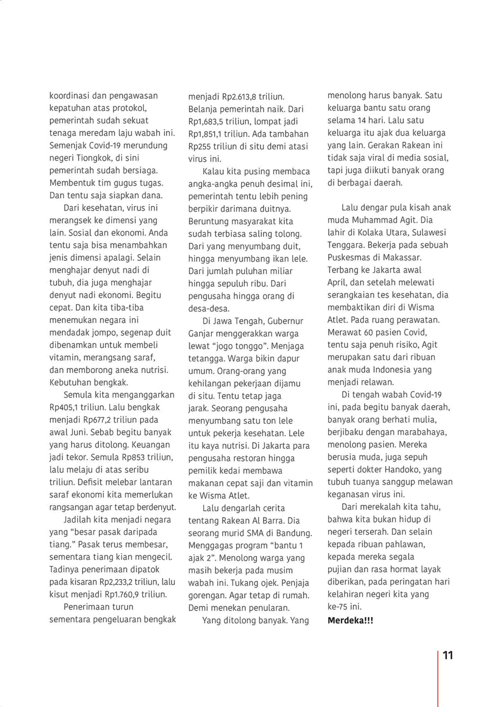 Buku merdeka vol.4 "Berjuang bersama untuk negeri" (pocket digital ...