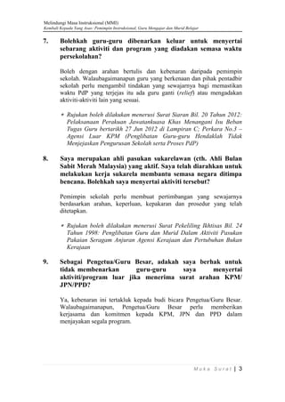 Buku mmi 2014 soal jawab lazim | PDF