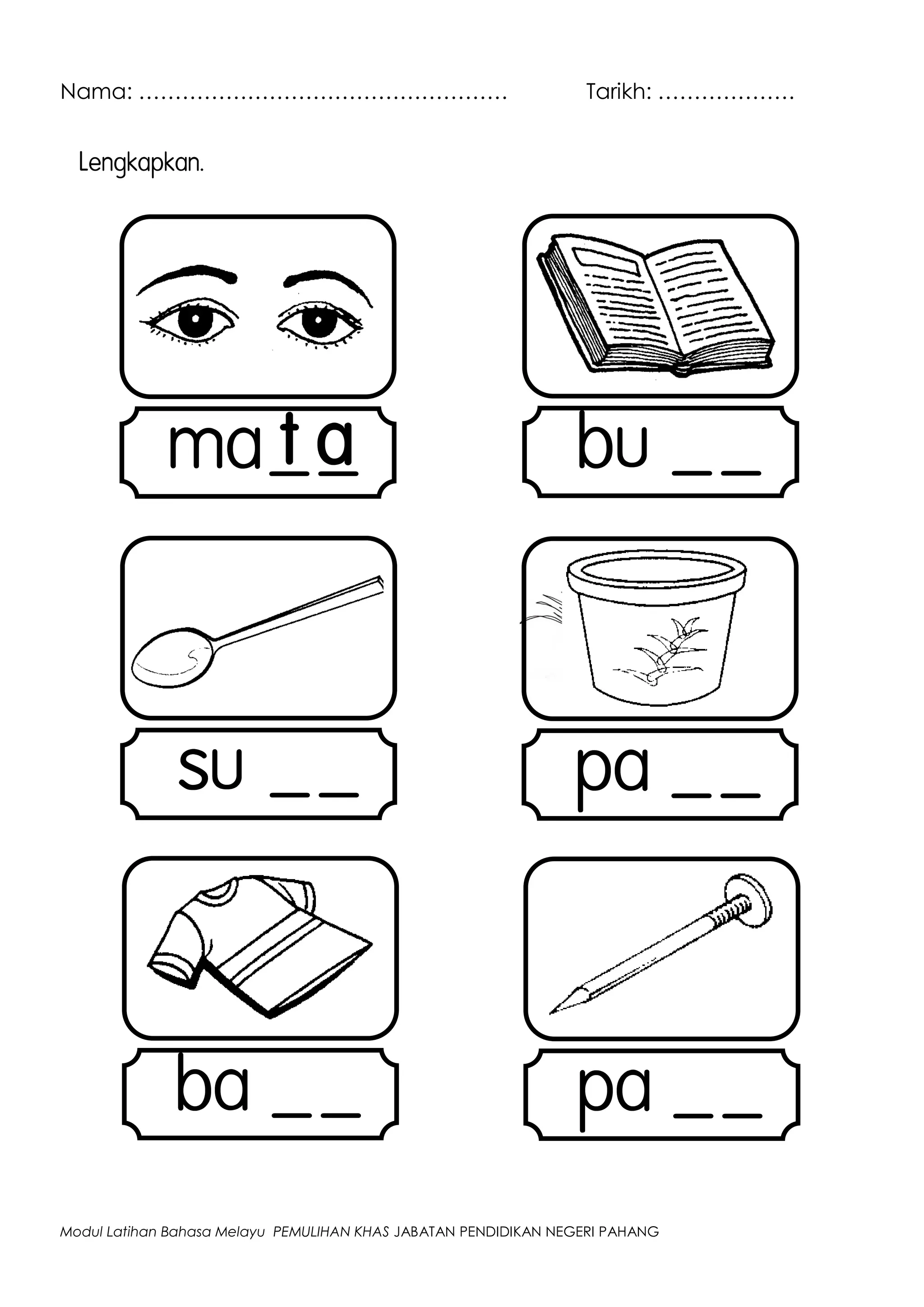 Buku modul latihan bm pemulihan | PDF