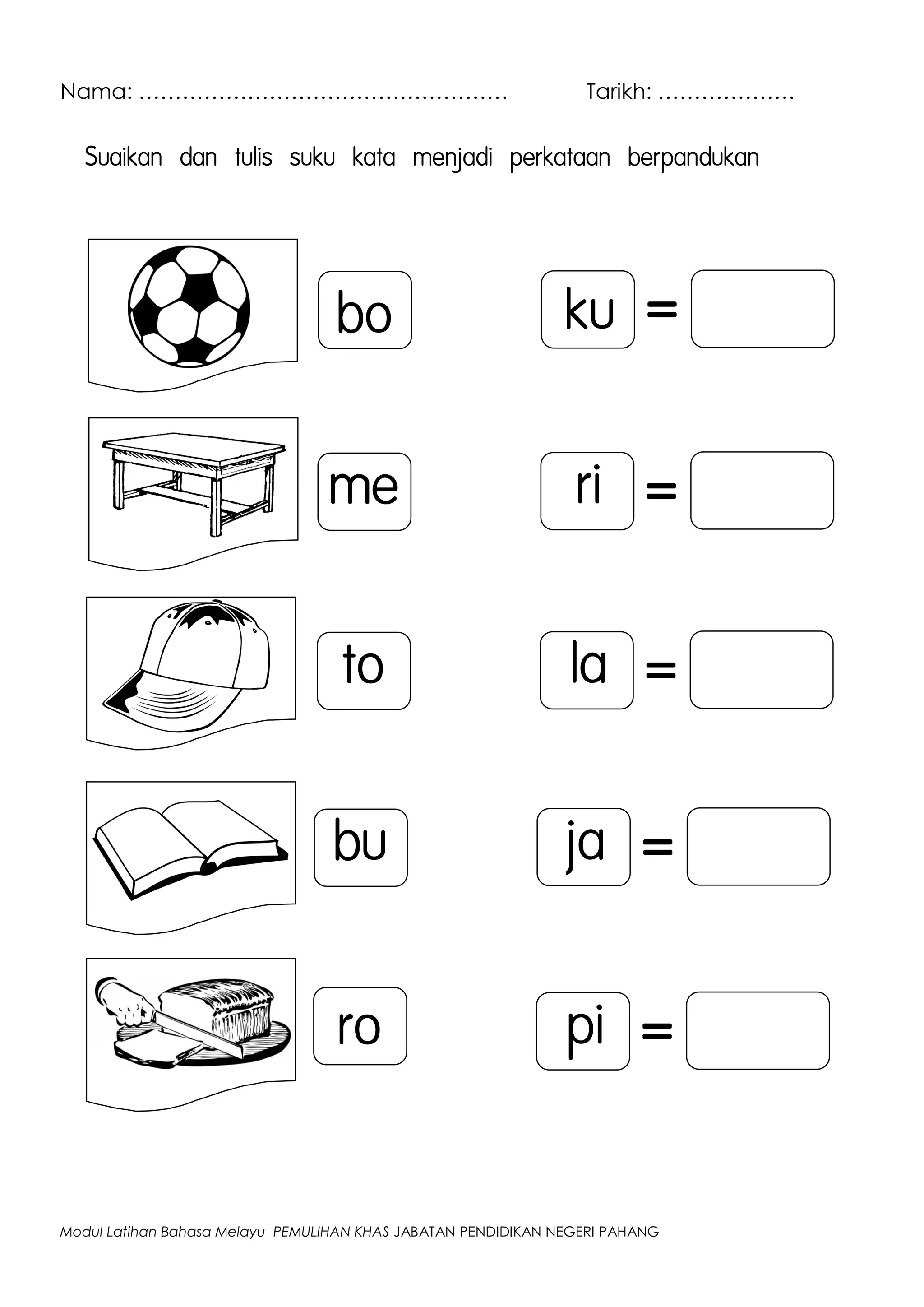 Buku modul latihan bm pemulihan | PDF