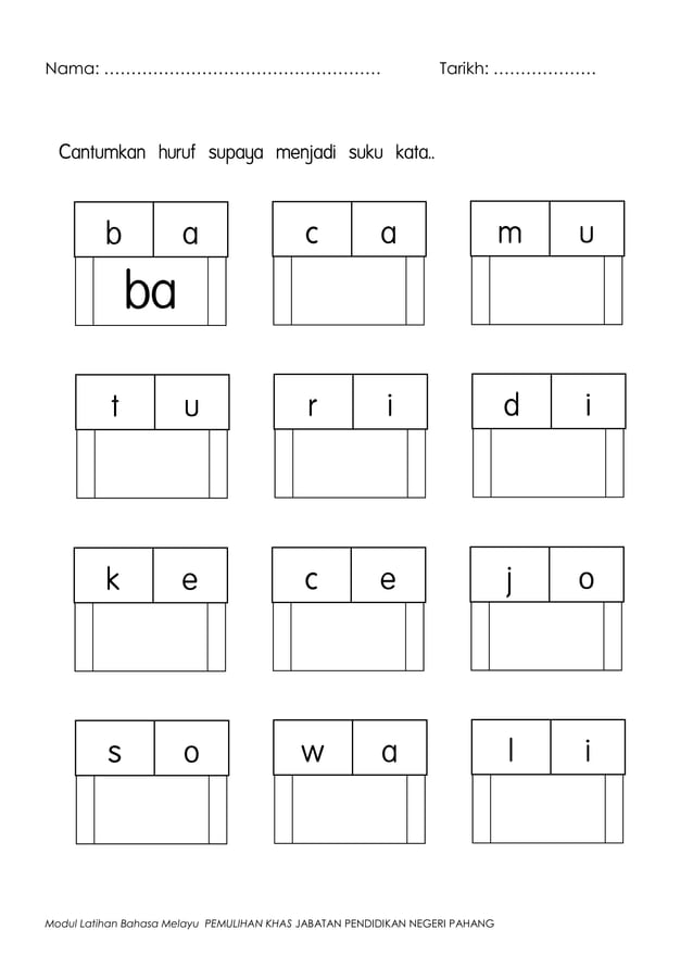 Buku modul latihan bm pemulihan | PDF