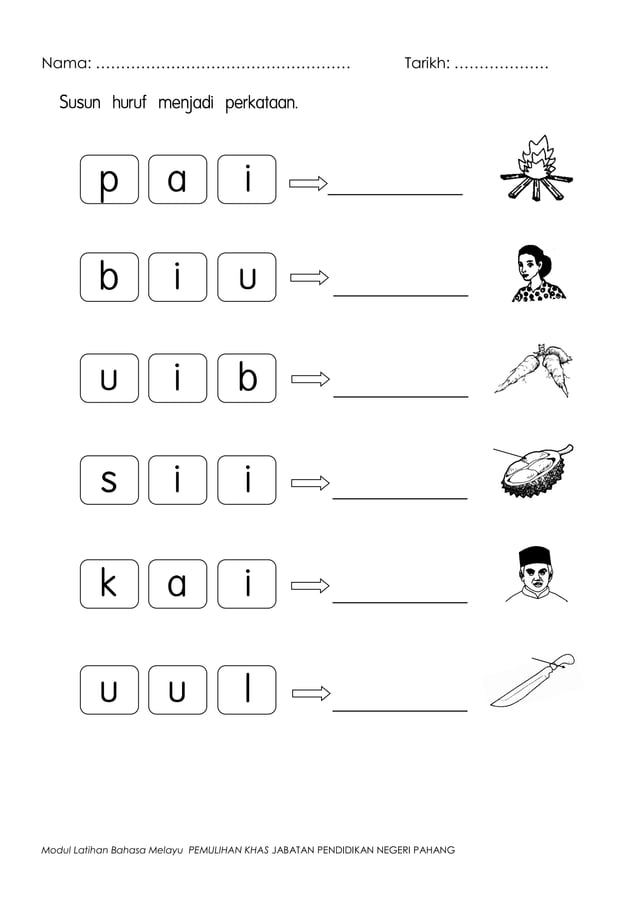 Buku modul latihan bm pemulihan | PDF