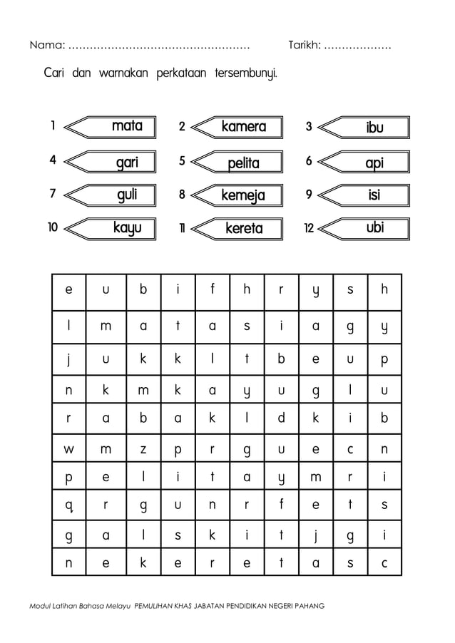 Buku modul latihan bm pemulihan | PDF