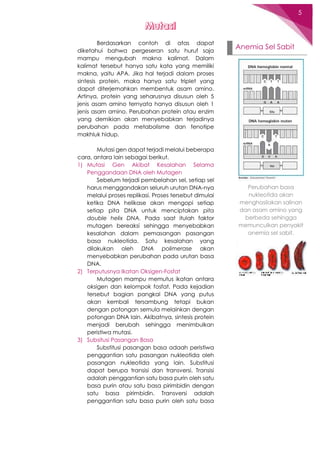ebook Mutasi - Biologi | PDF