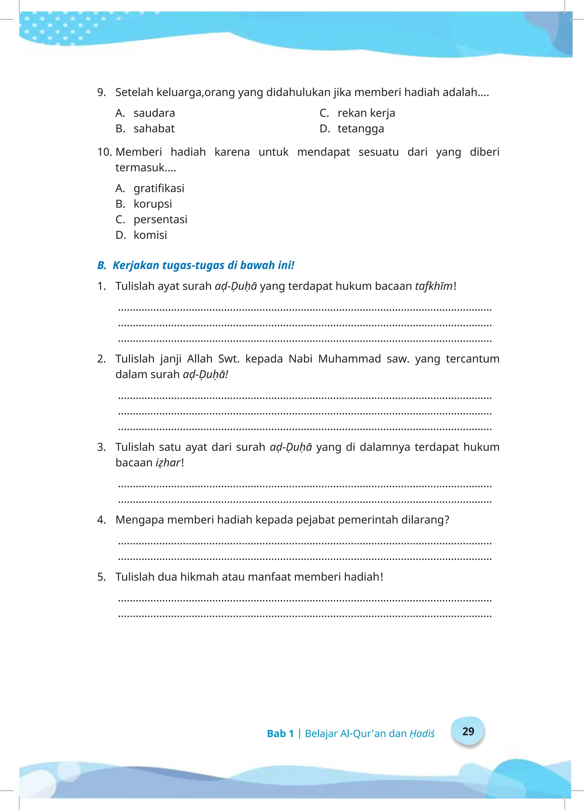 BUKU PAI KELAS 6 KURIKULUM MERDEKA.pdf 2024 | PDF