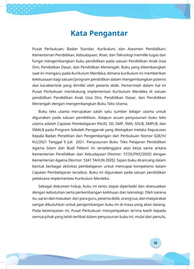 BUKU PAI KELAS 6 KURIKULUM MERDEKA.pdf 2024 | PDF