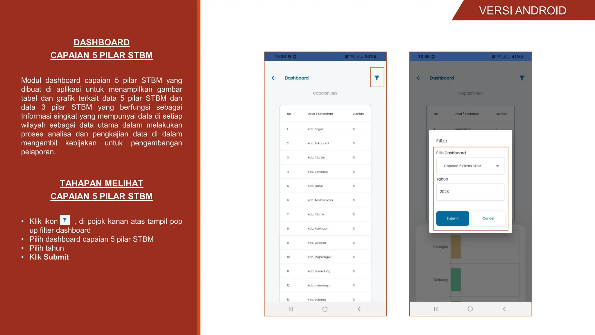 Panduan Aplikasi E - Monev STBM Versi Web Based dan Android User ...