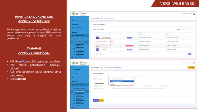 Panduan Aplikasi E - Monev STBM Versi Web Based dan Android User ...