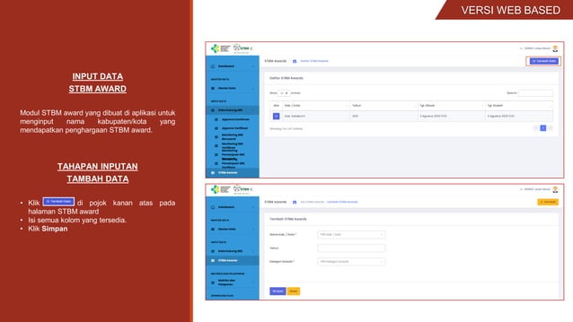 Panduan Aplikasi E - Monev STBM Versi Web Based dan Android User ...