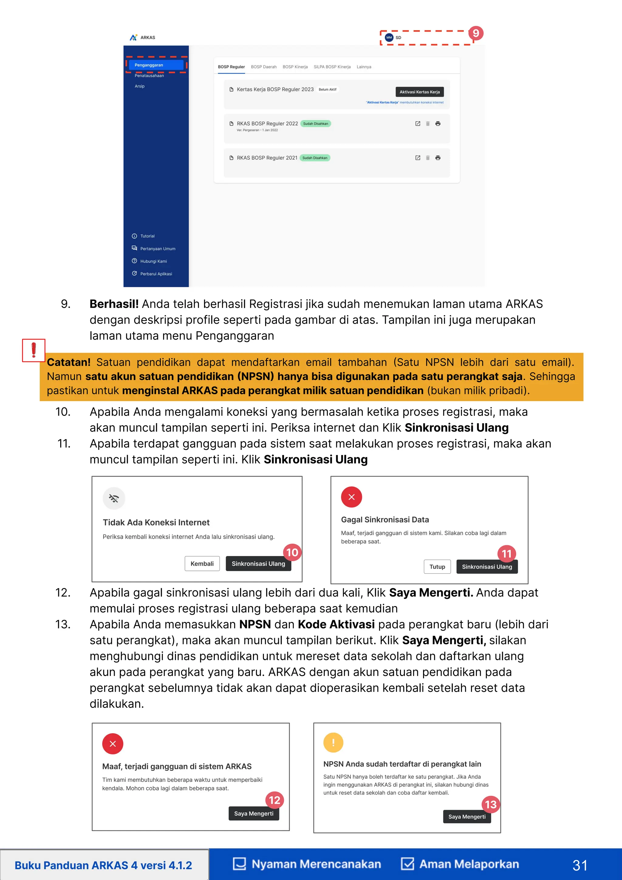 Buku Panduan ARKAS 4 versi 4.1.2.pdf OKE | PDF