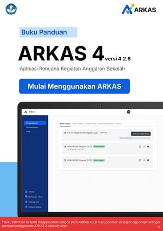 Buku Panduan ARKAS 4 versi 4.2.6 aplikasi rencana kegiatan anggaran ...