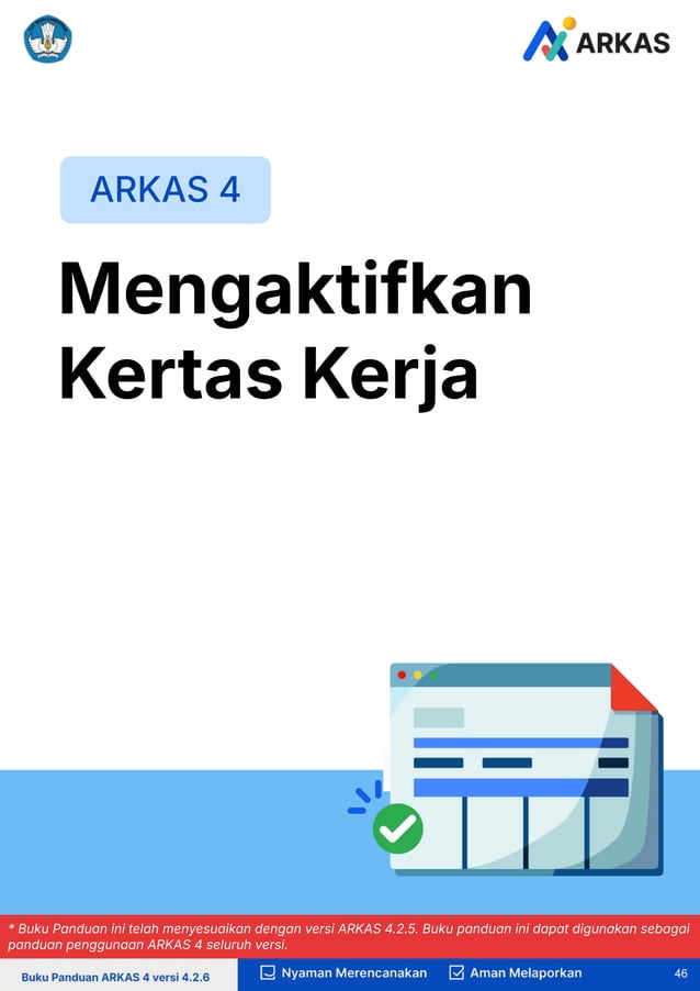 Buku Panduan ARKAS 4 versi 4.2.6 aplikasi rencana kegiatan anggaran ...