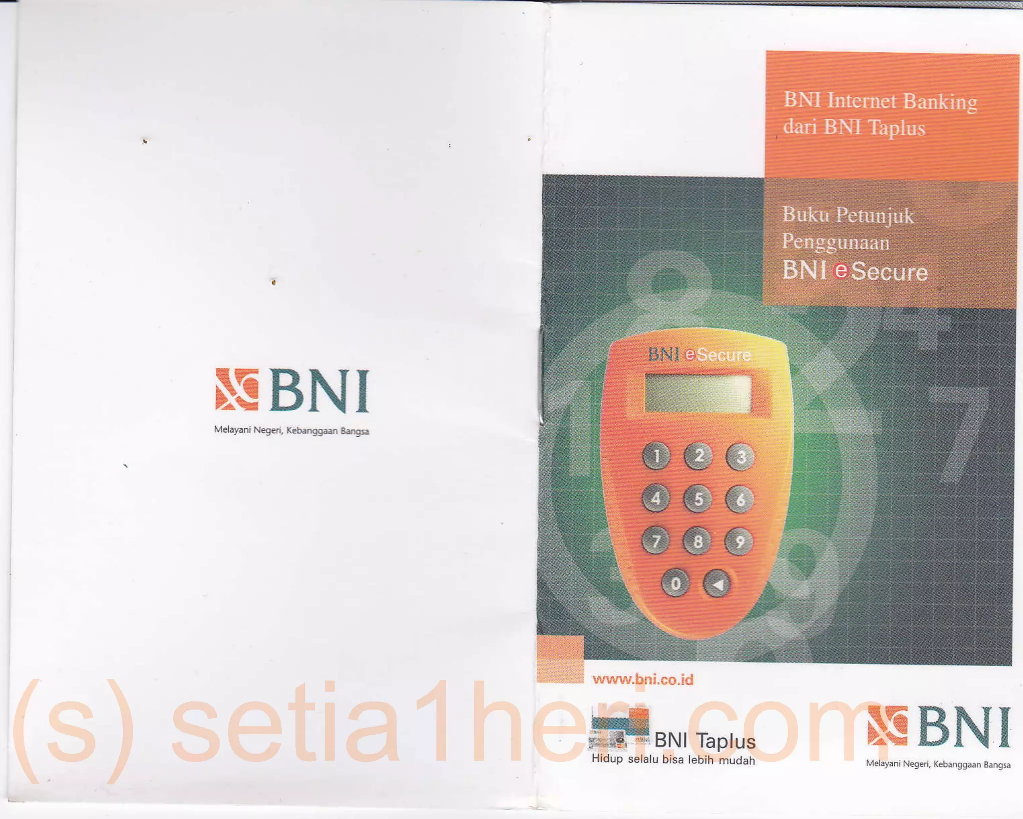 Buku panduan bni e secure | PDF