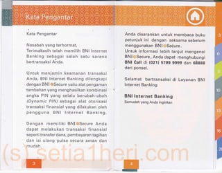 Buku panduan bni e secure | PDF