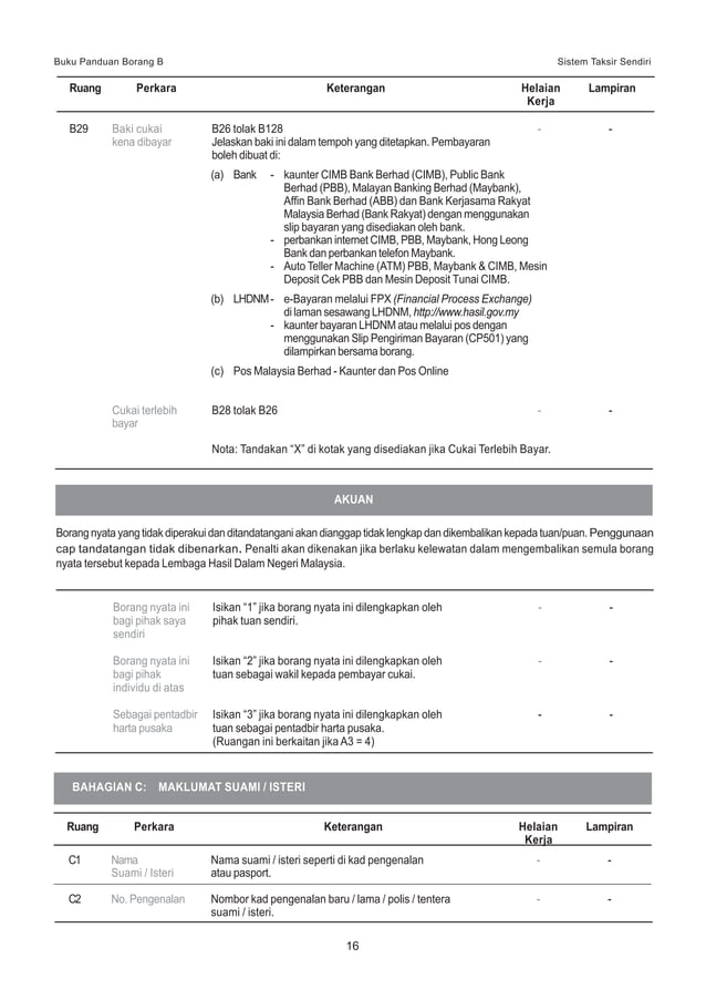 Buku Panduan Borang B Pdf