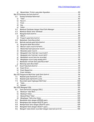 Buku panduandasarbelajarvisualbasic | PDF
