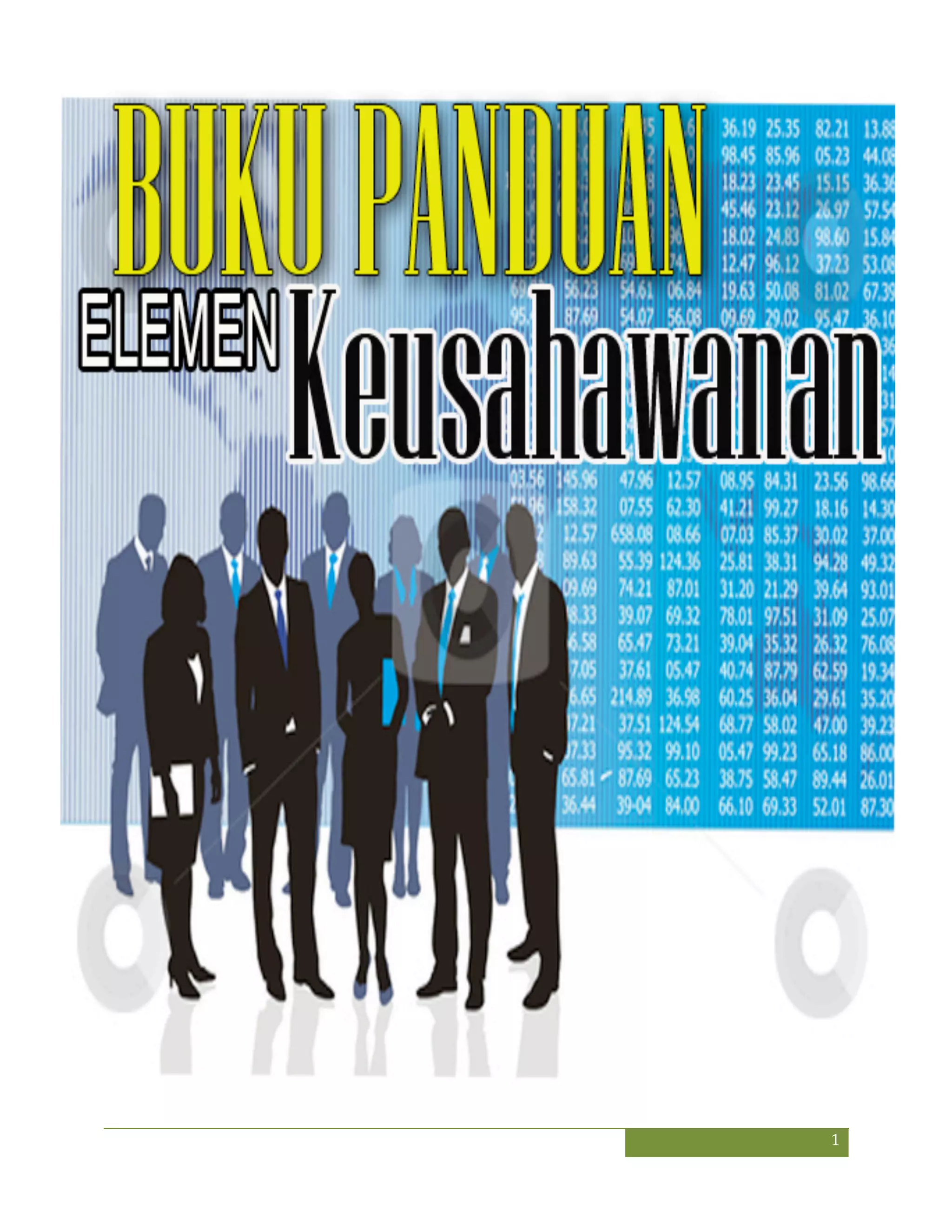 Buku panduan emk keusahawanan bhg 1 | PDF