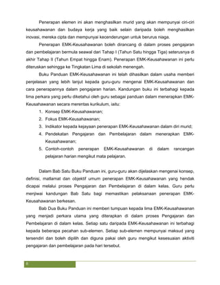 Buku panduan emk keusahawanan bhg 1 | PDF