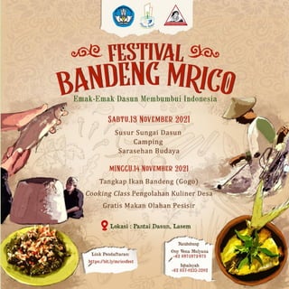 Buku Panduan Festival Bandeng Mrico | PDF