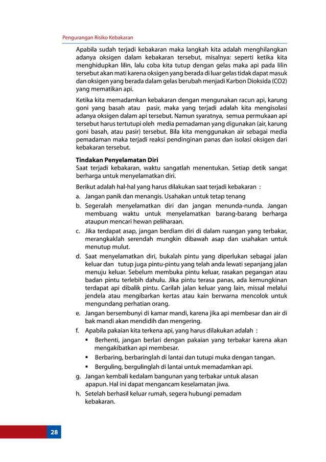 Buku panduan guru pendidikan prb kebakaran gedung dan pemukiman sma ...