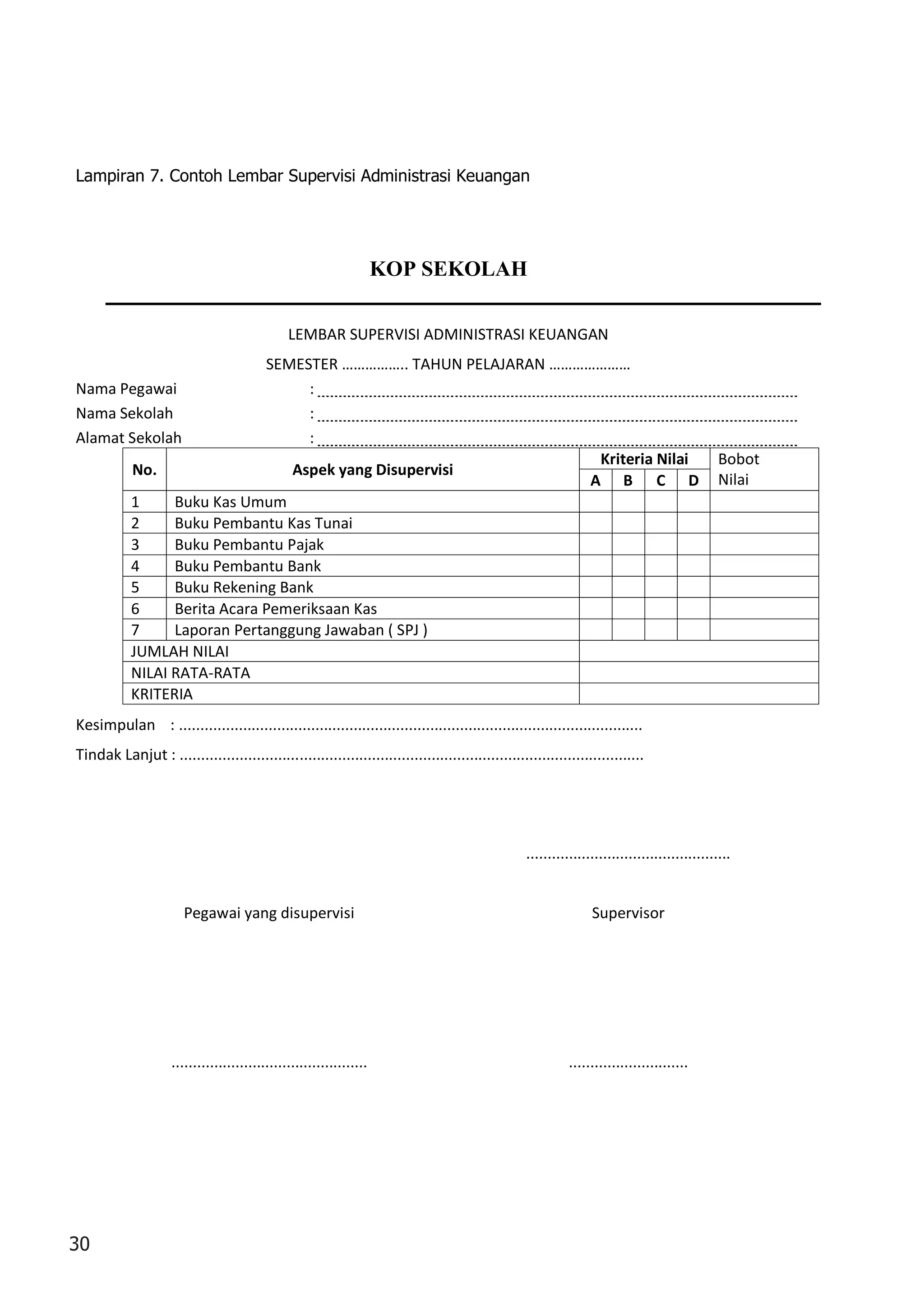 Buku panduan kerja tenaga administrasi sekolah | PDF