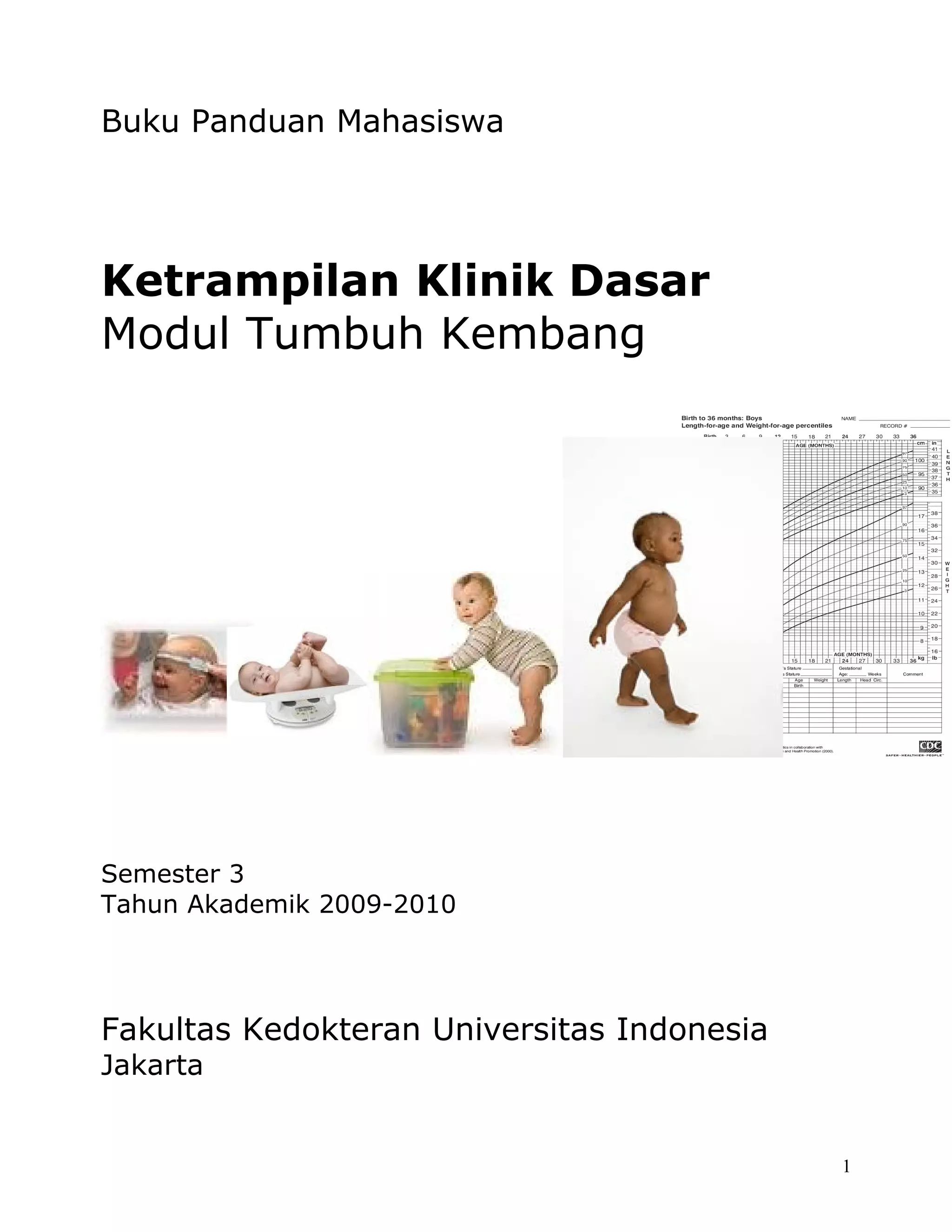 Buku panduan kkd tumbuh kembang 2012 (mhsw) revisi | PDF