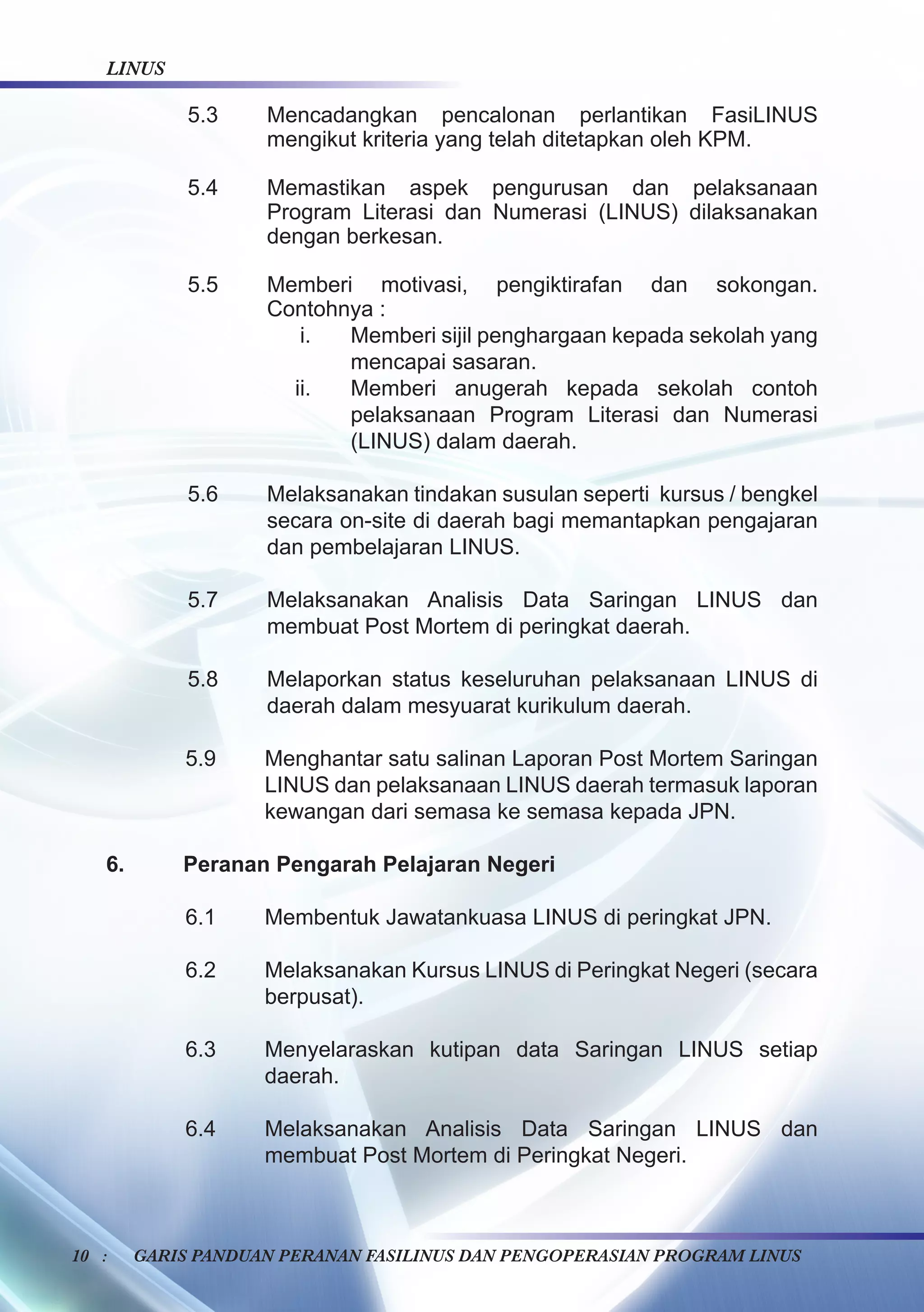 Buku panduan linus kpm | PDF