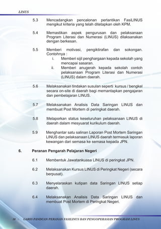 Buku panduan linus kpm | PDF