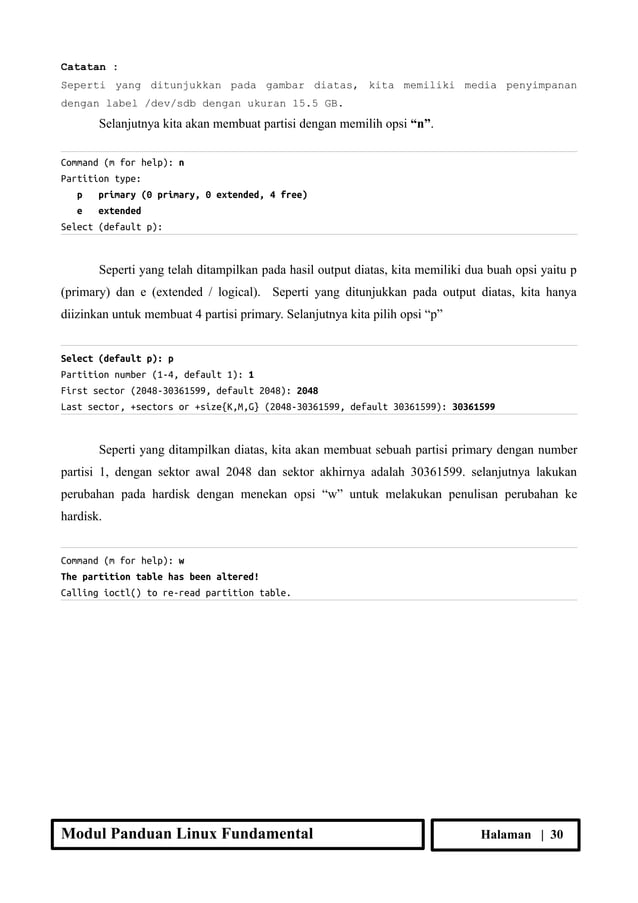 Buku panduan #Linux fundamental (revisi 2) | PDF