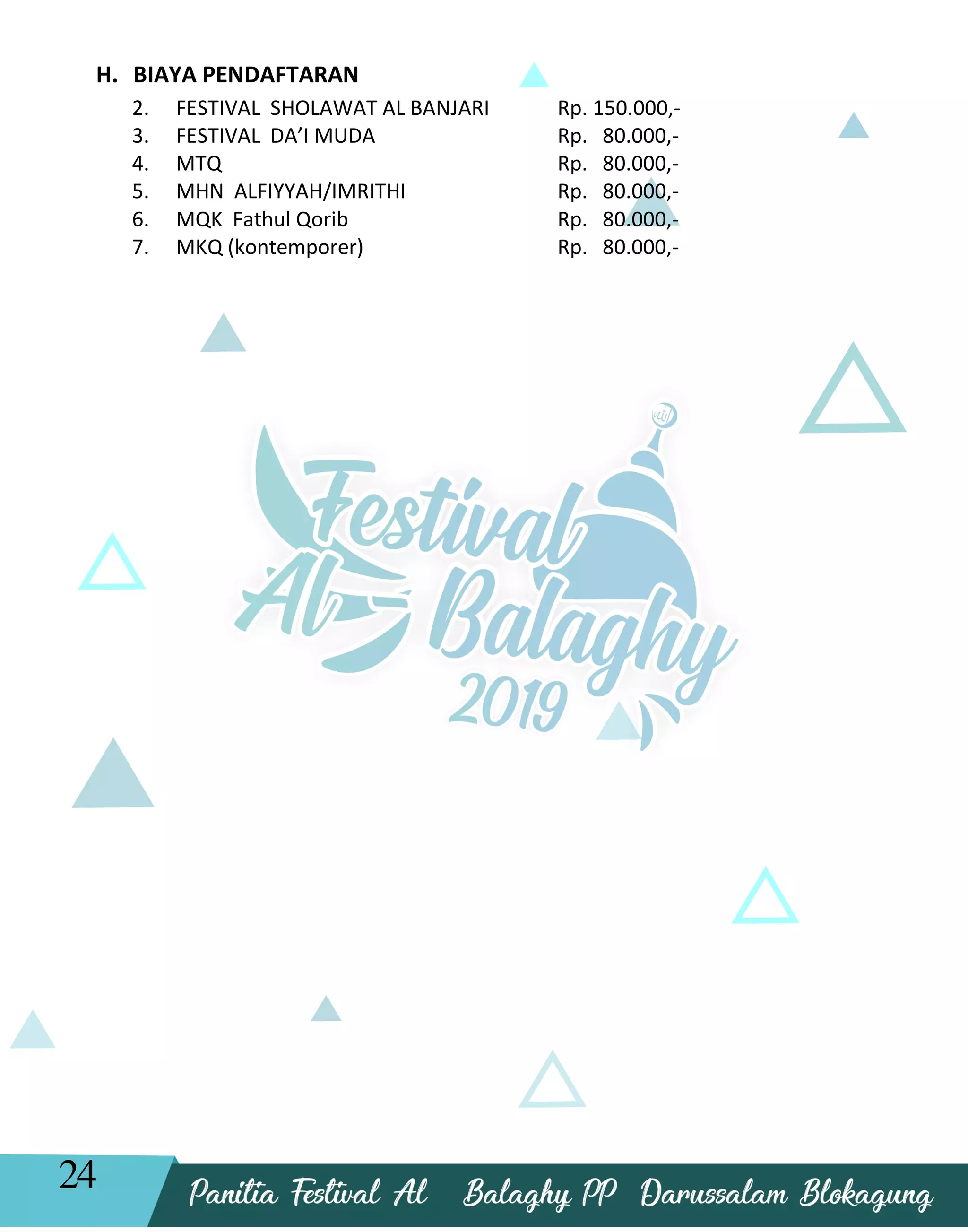 Buku panduan lomba 2019 | PDF