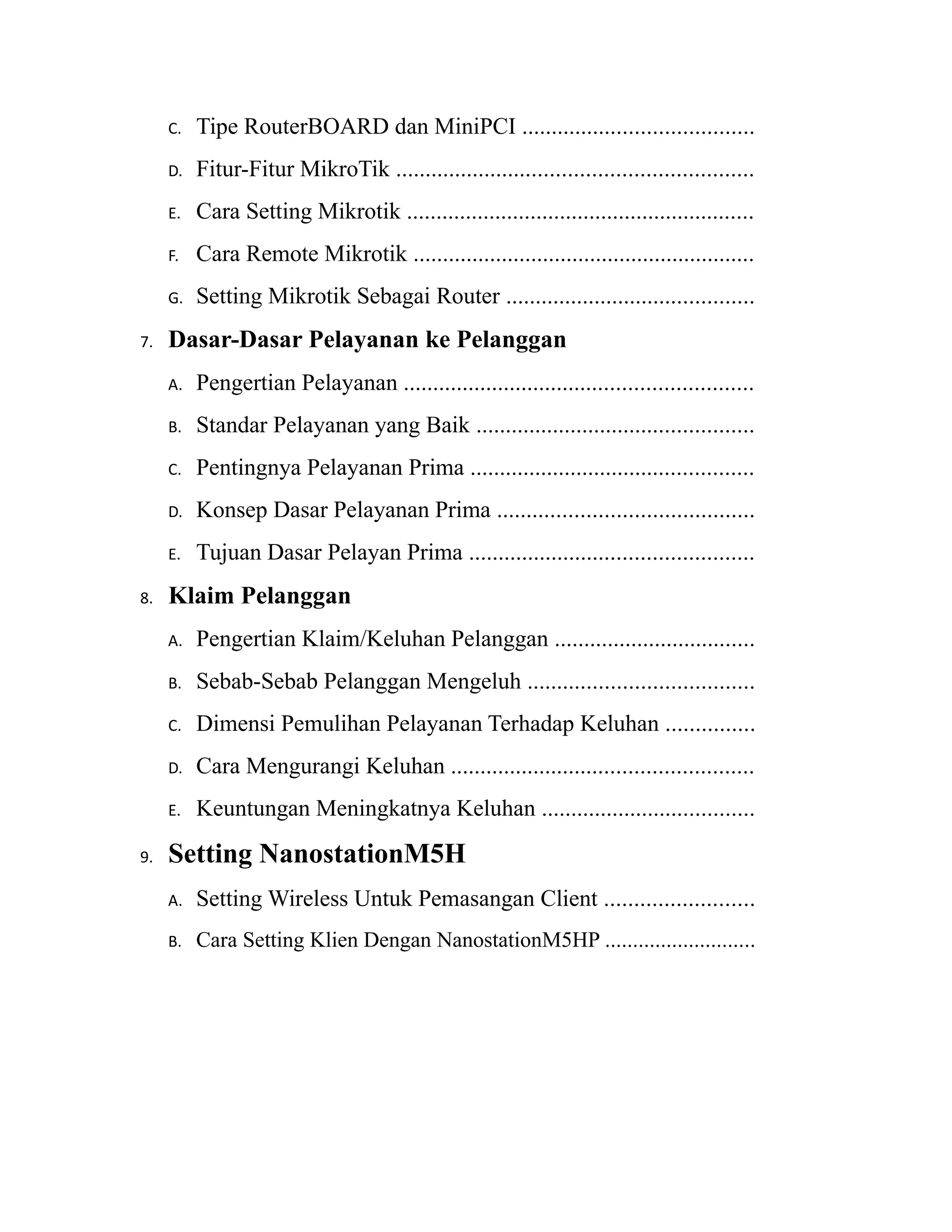 Buku panduan mikrotik | PDF