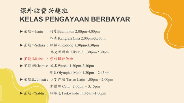 BUKU PANDUAN MURID SJKC FOREST HEIGHTS SEREMBAN | PPT