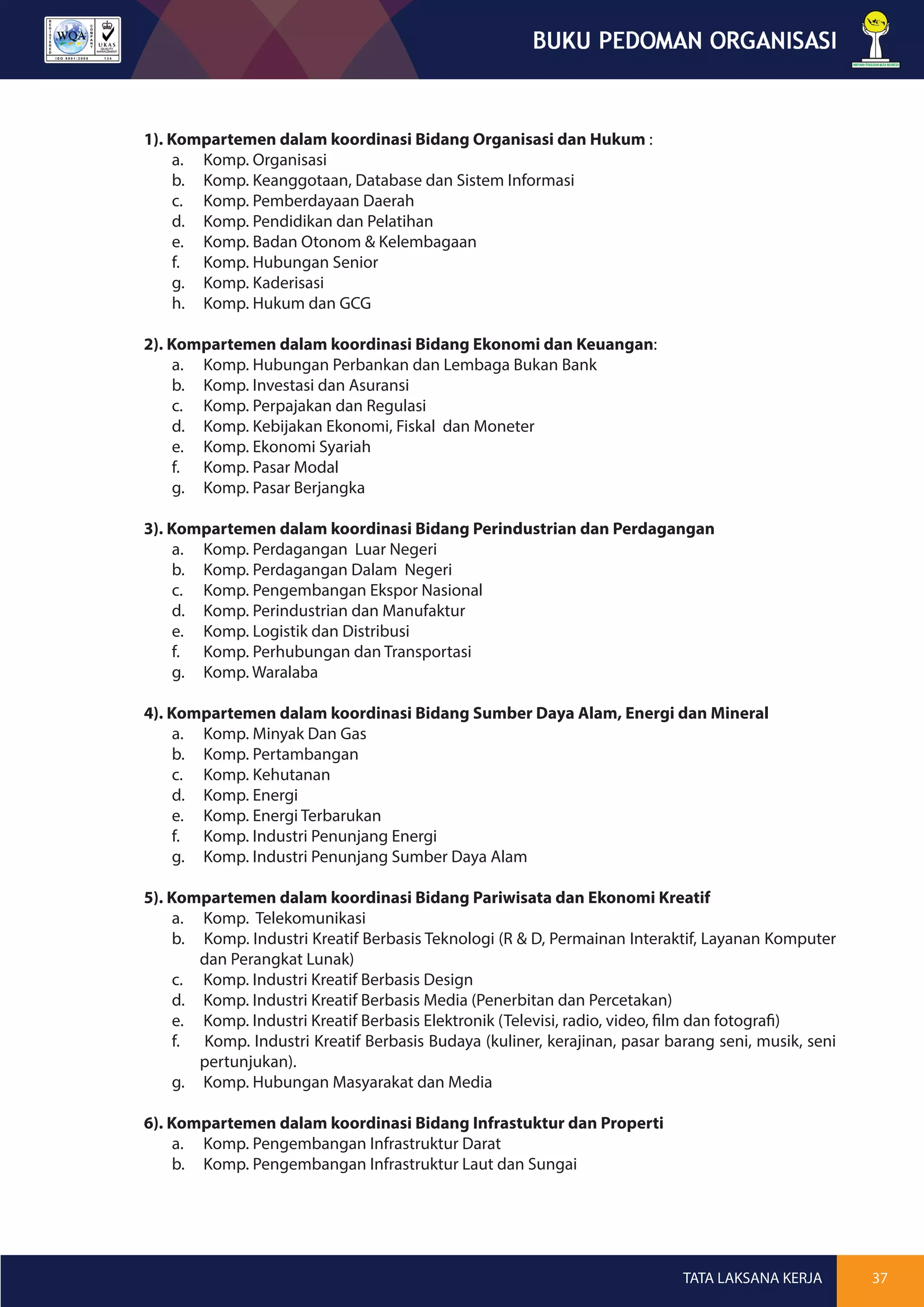 Buku panduan organisasi hipmi ok | PDF