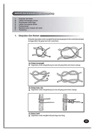 Buku panduan pengakap | PDF
