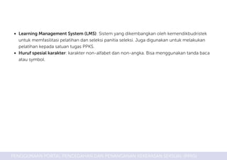 Buku Panduan Penggunaan Portal for bisnis 4.0 | PPT