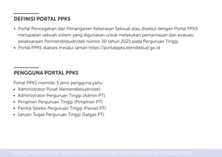 Buku Panduan Penggunaan Portal for bisnis 4.0 | PPT