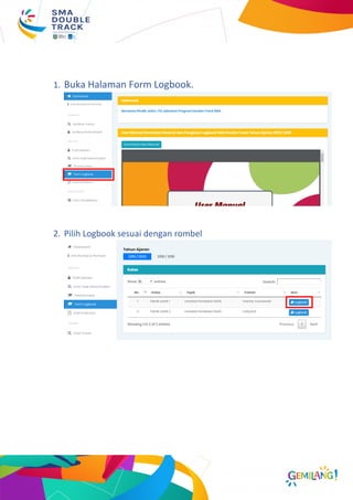 Buku panduan pengisian logbook | PDF