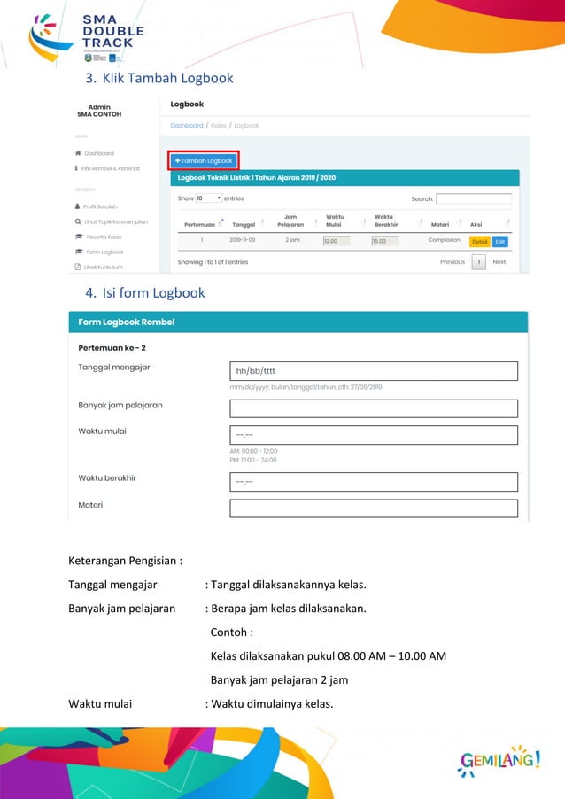 Buku panduan pengisian logbook | PDF