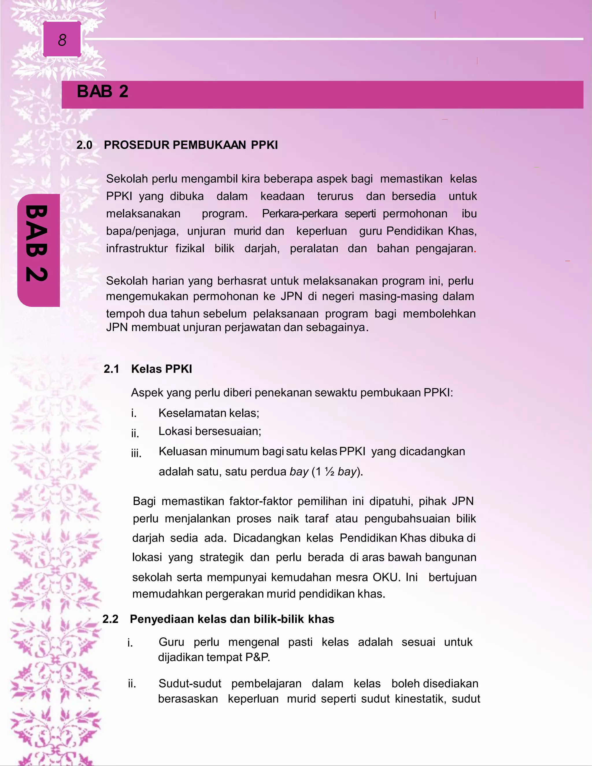 Buku panduan pengoperasian kelas ppki | PDF