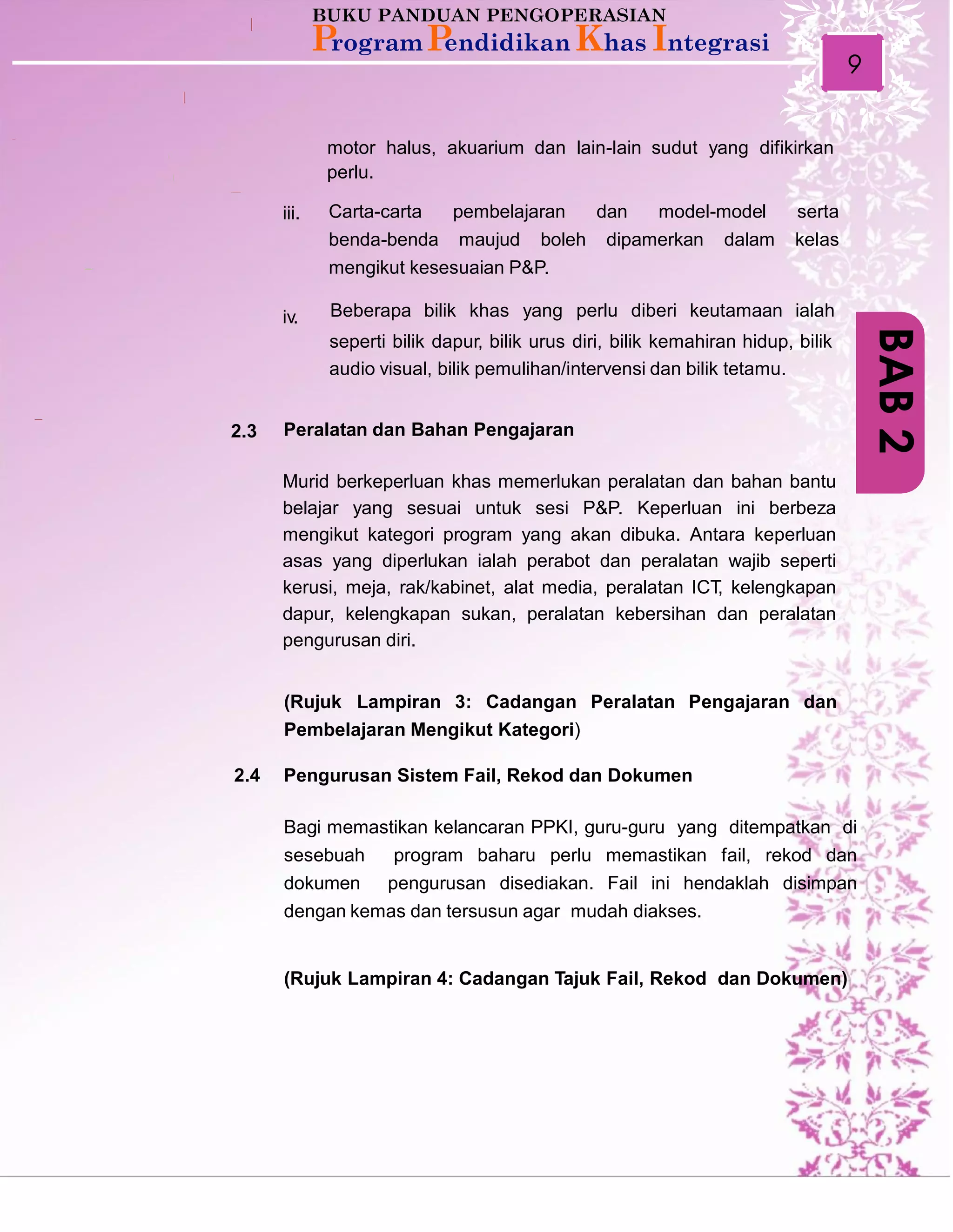 Buku panduan pengoperasian kelas ppki | PDF