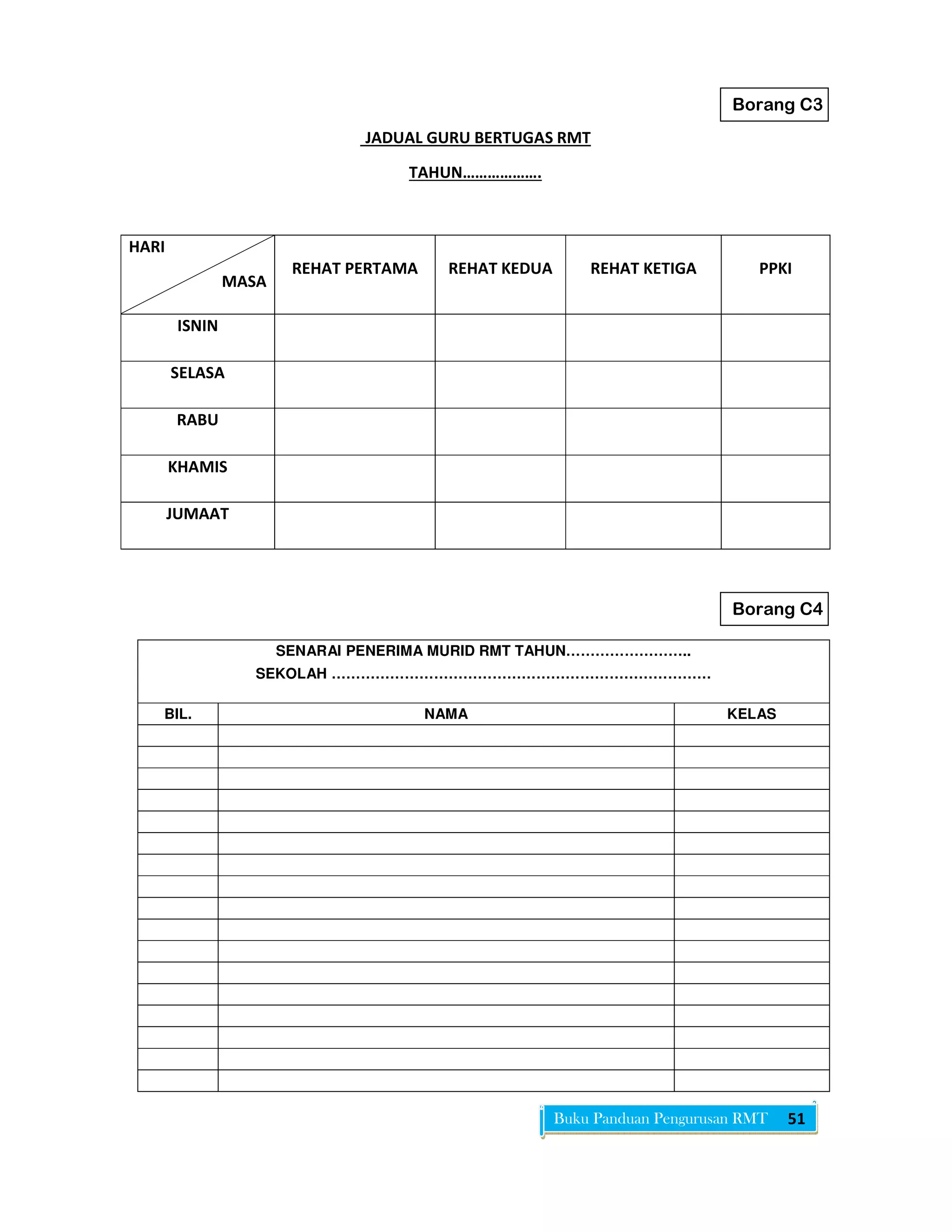 Buku panduan pengurusan rmt | PDF